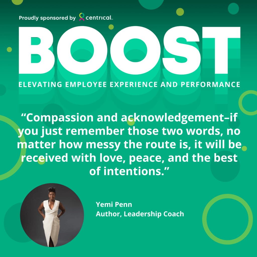 Boost Podcast: Yemi Penn on Employee Engagement | Centrical