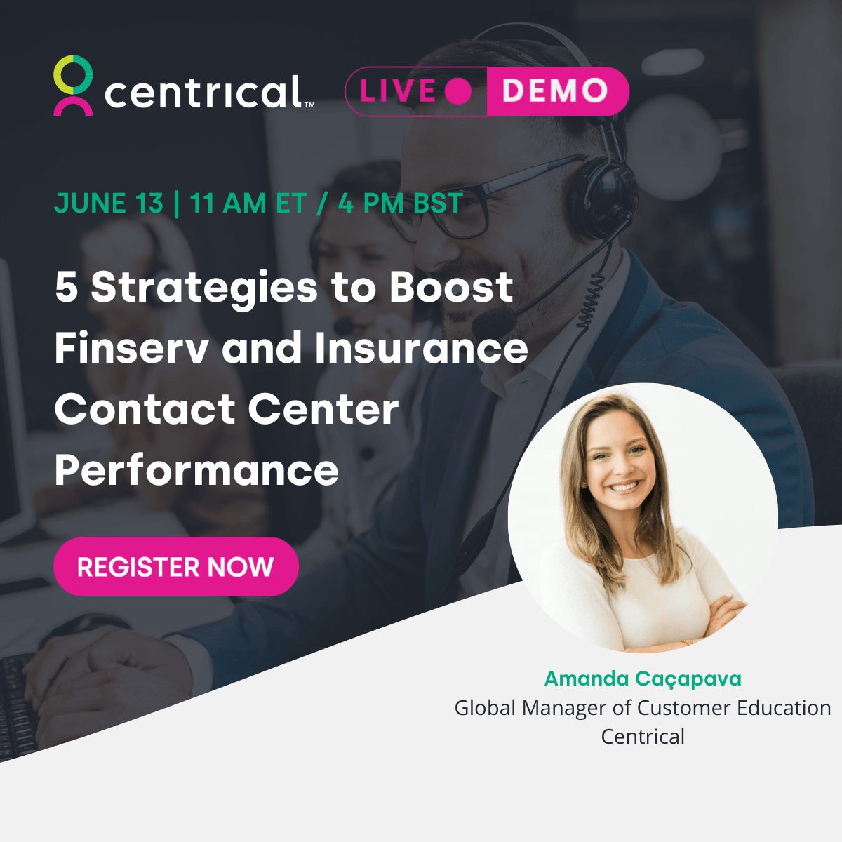 Demo: 5 Strategies to Boost Finserv and Insurance Contact Center ...